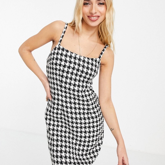 New Look | Dresses | New Look Mini Dress In Houndstooth | Poshmark